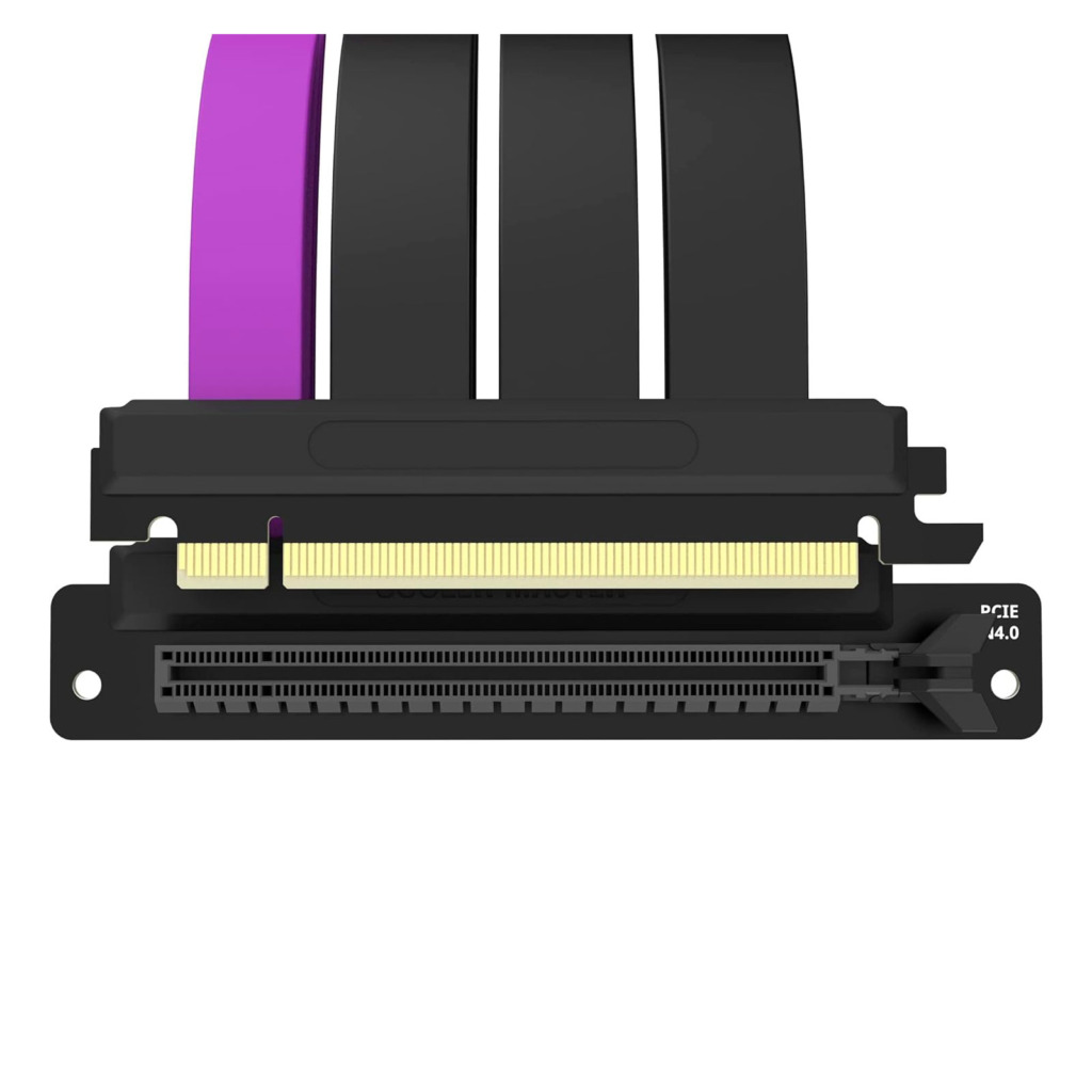 MASTERACCESSORY RISER CABLE PCIE 4.0 X16 - 200MM - Clones y Periféricos